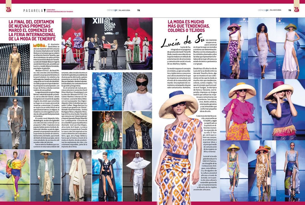 Crónicas de Canarias publica las colecciones de Tenerife Moda ...